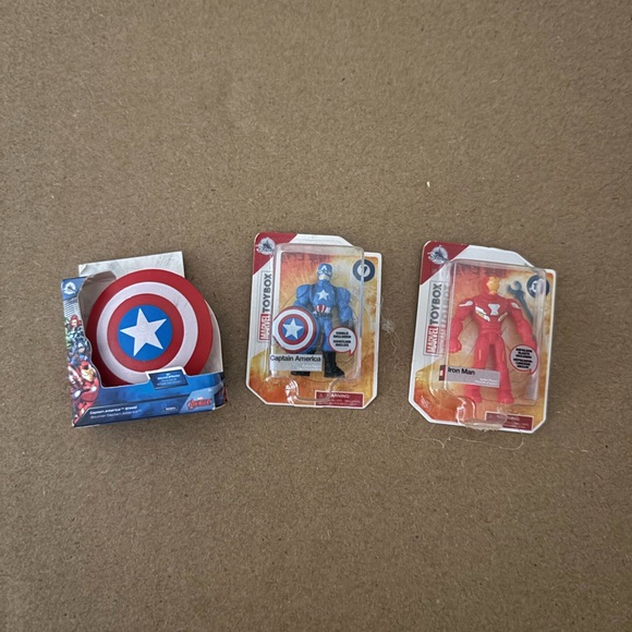 Disney | Toys | Mini Brands Marvel Avengers Action Figure Set Captain ...